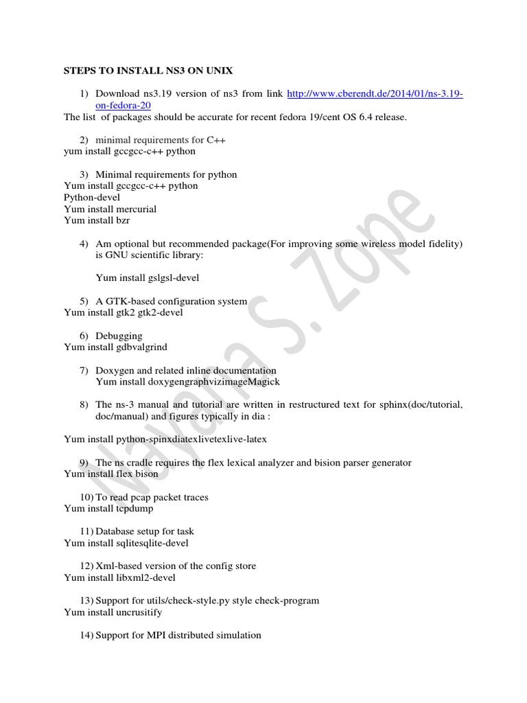 Install Ns 3 | PDF | Directory (Computing) | Computer File
