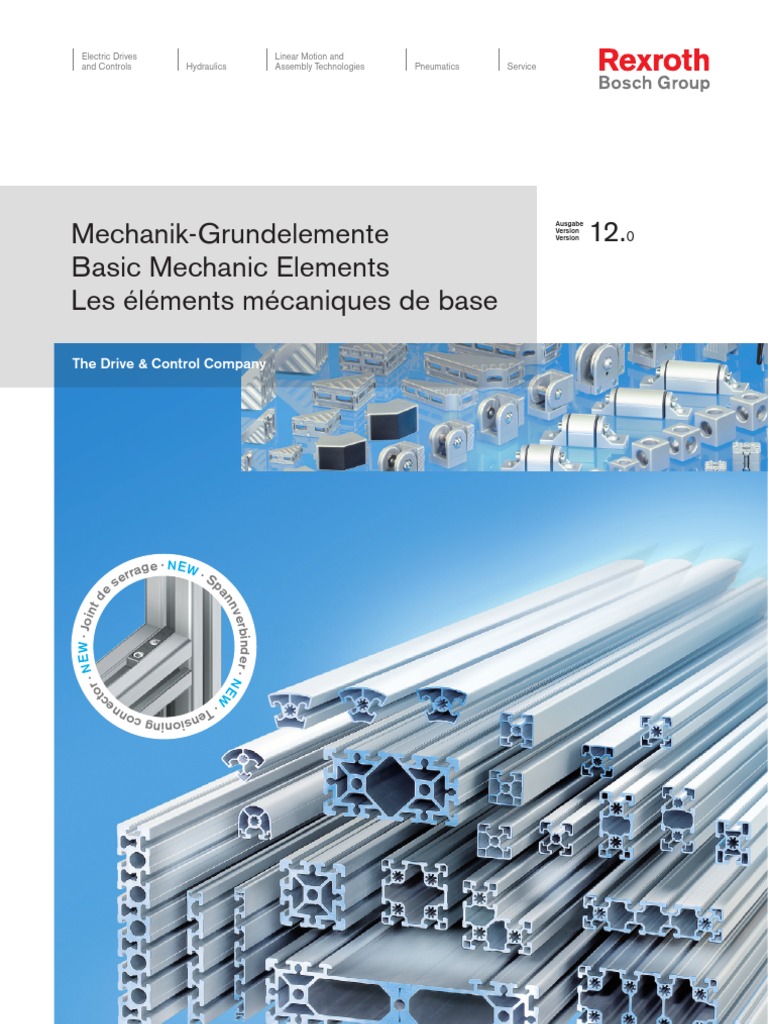 Catalog Bosch Rexroth | PDF | Ingénierie | Conception