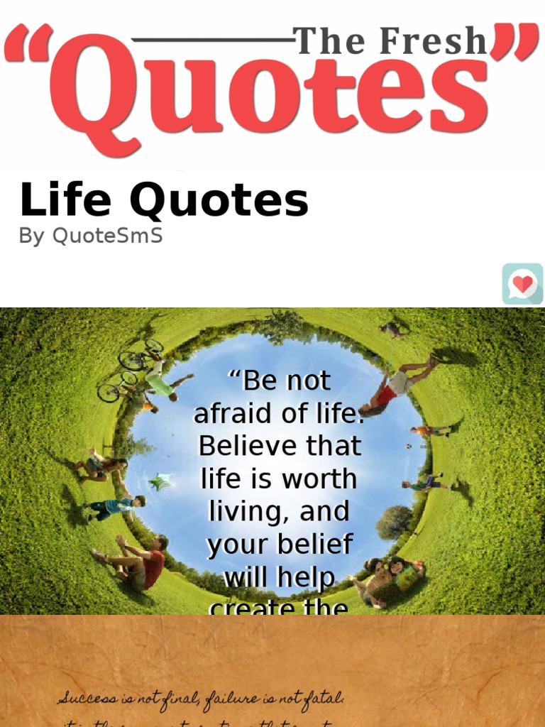 40 Inspiring Life Quotes Collection | PDF | Religion And Belief