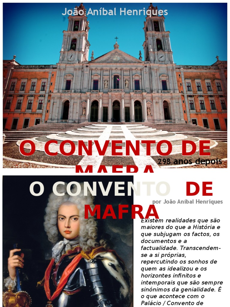 O Convento de Mafra - Por João Aníbal Henriques | PDF | Portugal