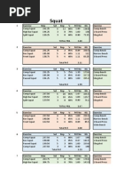 Hatch Squat Calculator | PDF