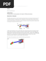 Rotating Slider Mechanism Exercise | PDF