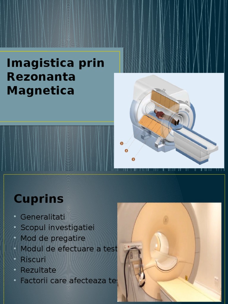 Imagistica Prin Rezonanta Magnetica