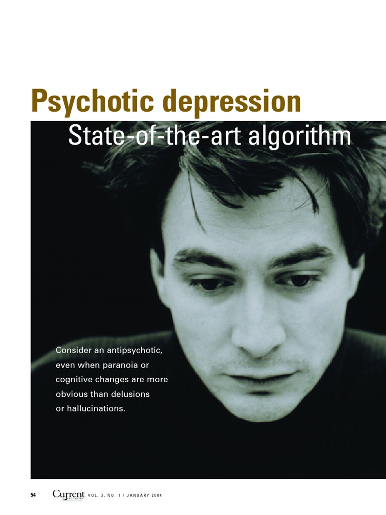 State-Of-The-Art Algorithm: Psychotic Depression | PDF | Major ...