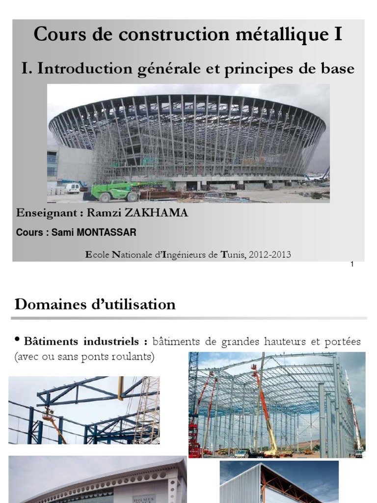 Cours de Construction Metallique I | PDF
