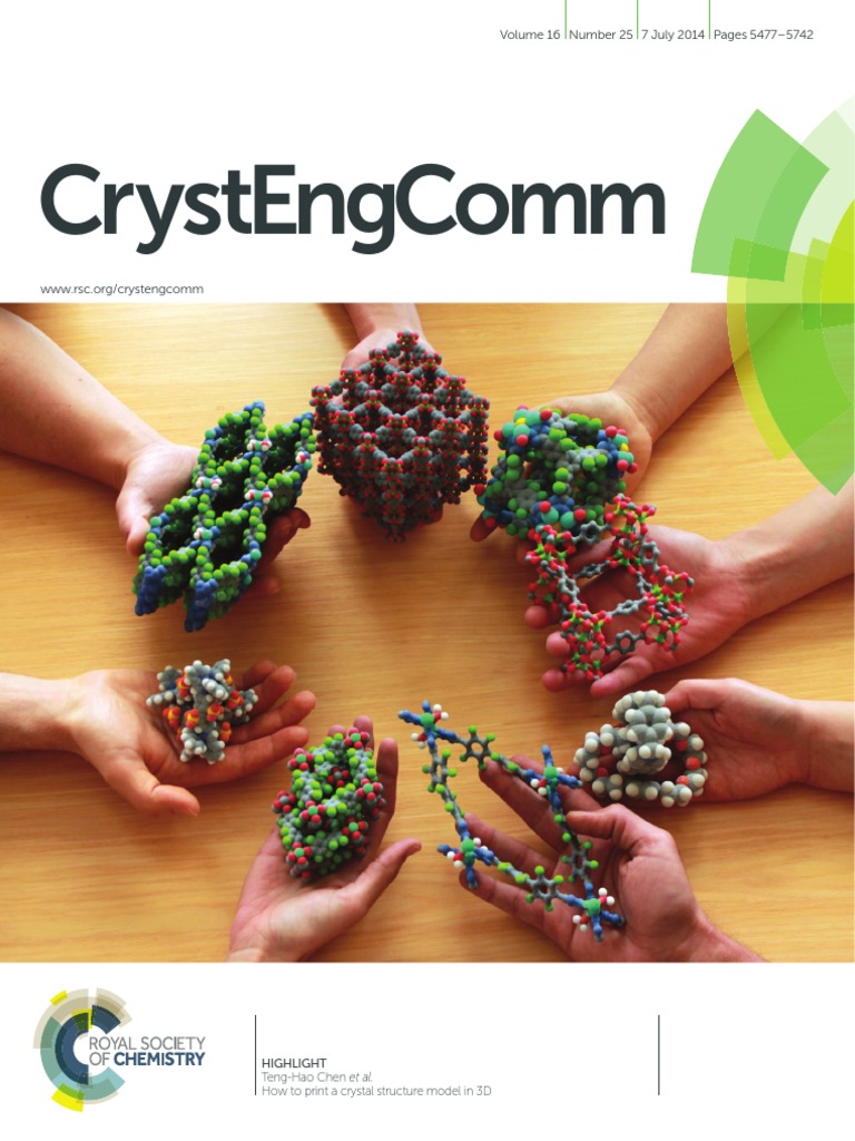 How To Print A Crystal Structure Model in 3D | PDF | 3 D Modeling | 3 D ...