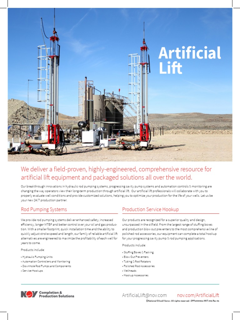 NOV Artificial Lift | PDF | Pump | Automation