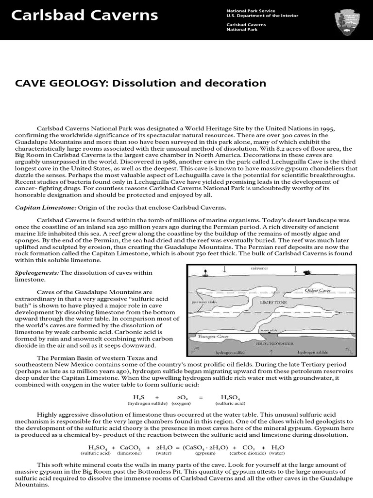 Cave Geology | PDF | Social Science | Art