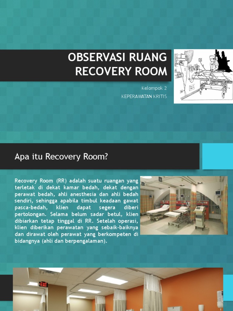 Observasi Ruang Recovery Room | PDF