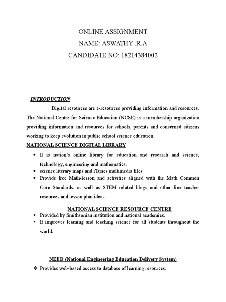 Aswathy Achu | PDF | Science Education | Educational Technology