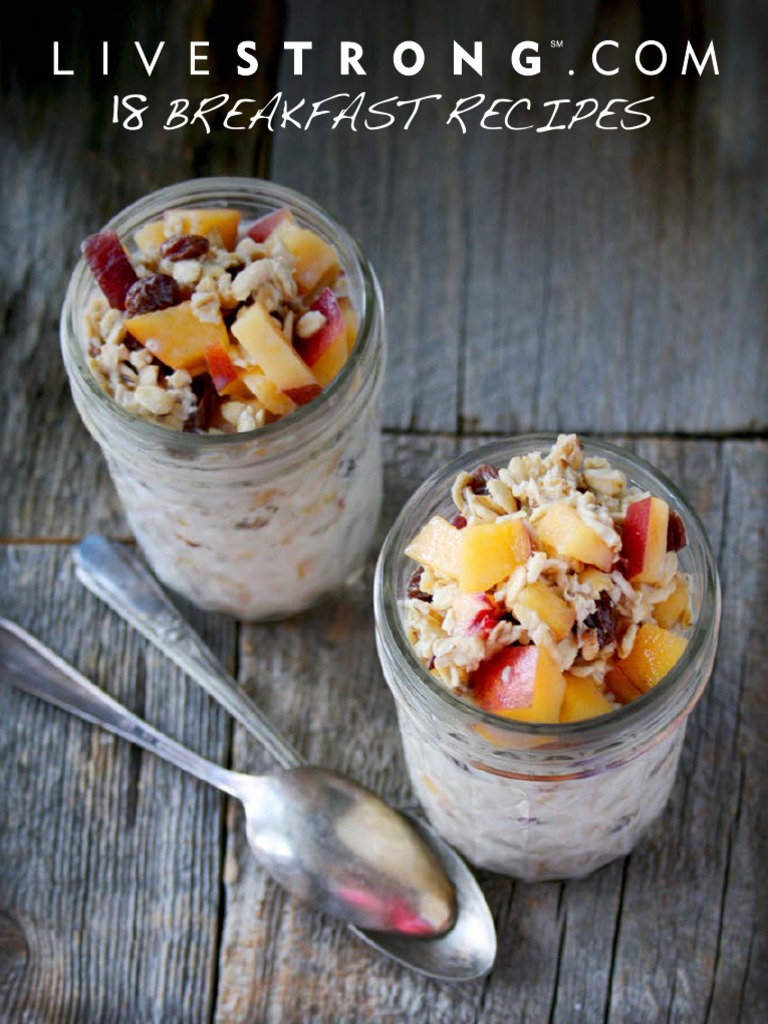 Breakfast Recipes FINAL | PDF | Smoothie | Oatmeal