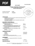 ITU-T G.652.D Specs | PDF | Optical Fiber | Dispersion (Optics)