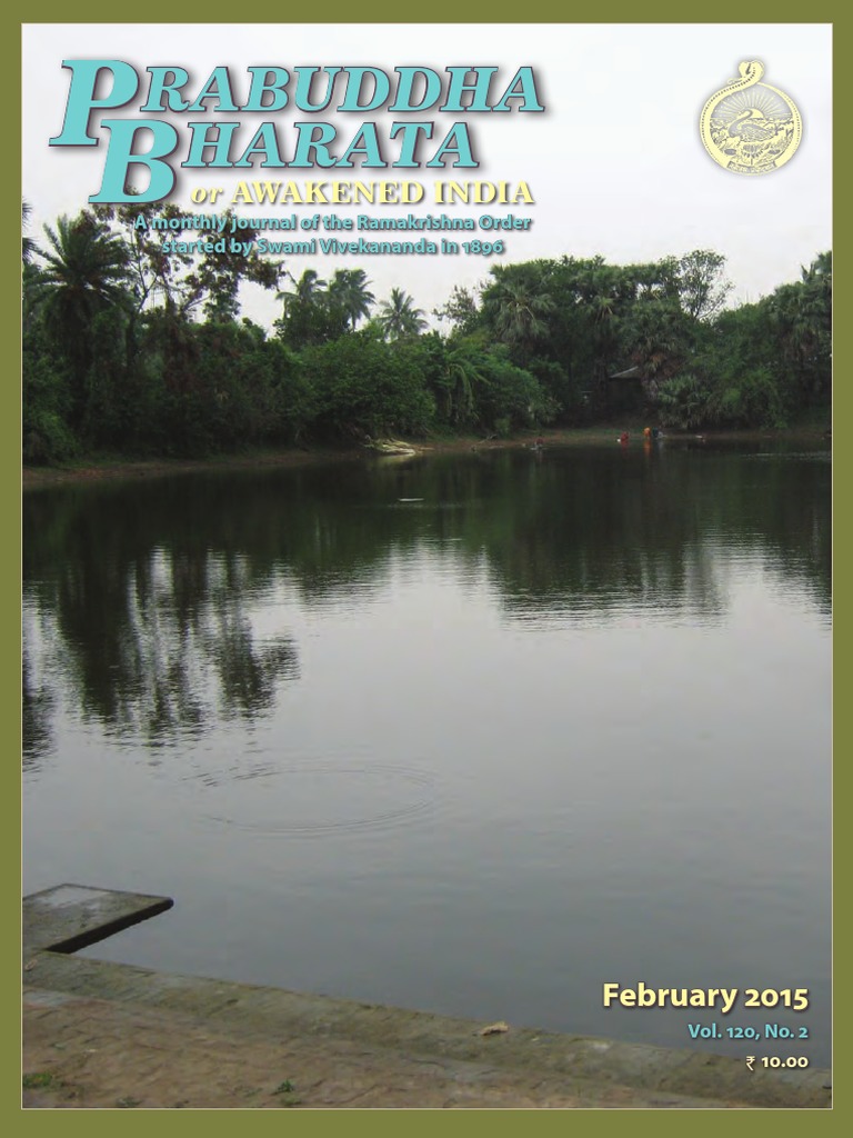 Prabuddha Bharata February 2015 | PDF | Swami Vivekananda | Hindu Religious Workers