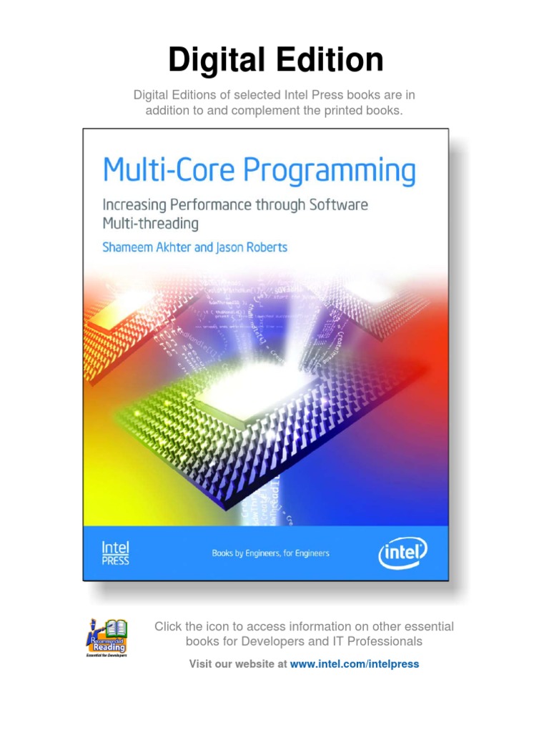 Multi-Core Programming Digital Edition (06!29!06) | PDF | Multi Core ...
