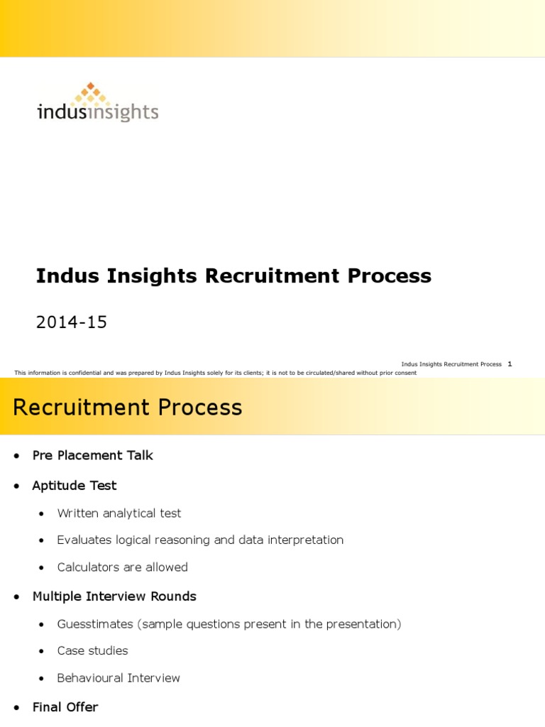 Indus Insights Recruitment Overview | PDF | Takeoff | Airport