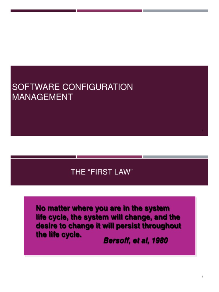 SQE 10 Configuration Management 1 | PDF | Version Control | Technology ... SQE 10 Configuration Management 1 | PDF | Version Control | Technology ...