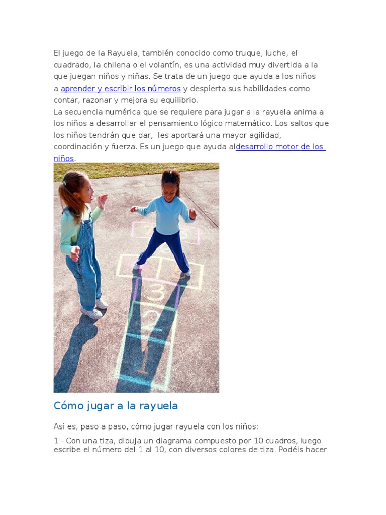 El Juego de La Rayuela | PDF | Juego de azar | Ocio