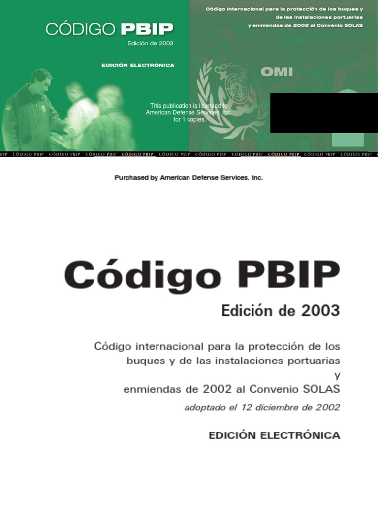 Codigo Pbip (Isps) | PDF | Transporte | Business