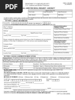 U.S. Customs Form: CBP Form 5129 - Crew Member's Declaration and ...