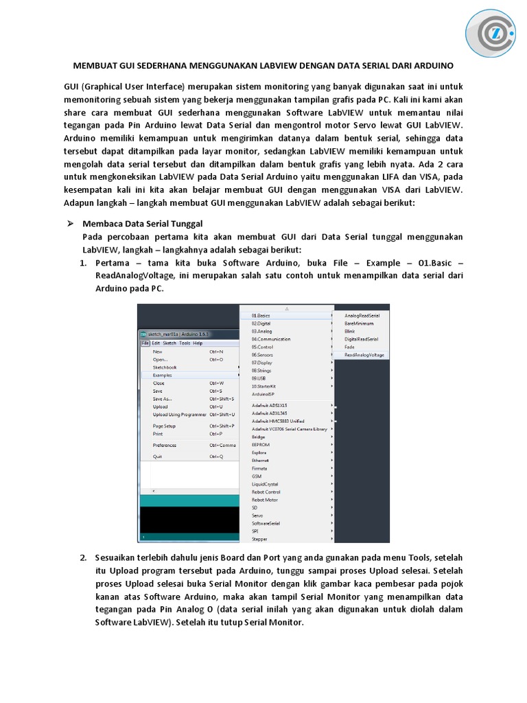 GUI LabVIEW & Arduino: Panduan Lengkap | PDF