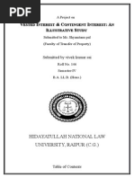 Vested vs Contingent Interest in TPA | PDF | Property | Justice
