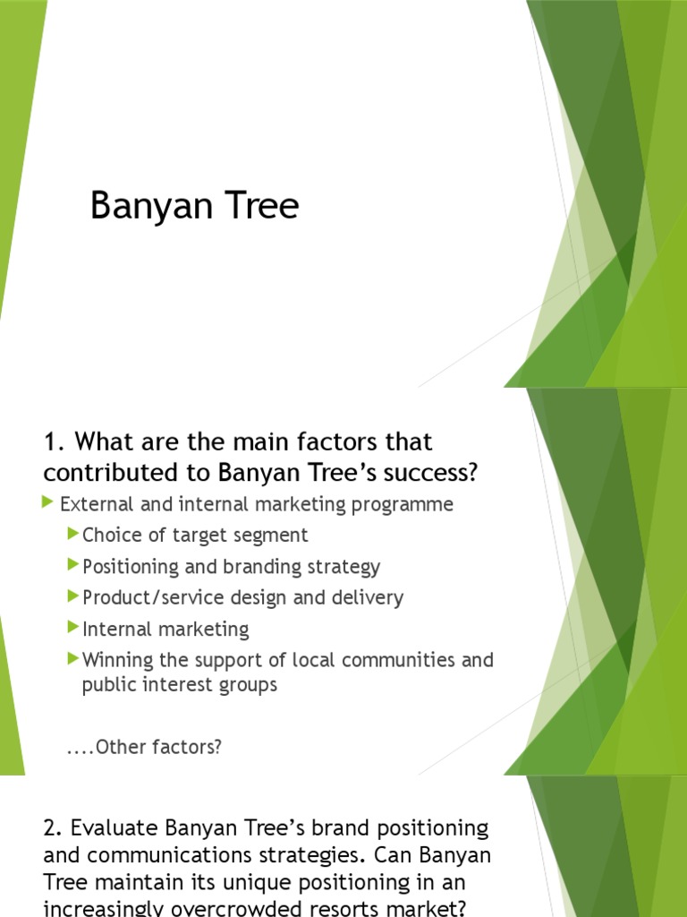 Banyan Tree: Success Factors & Strategies | PDF