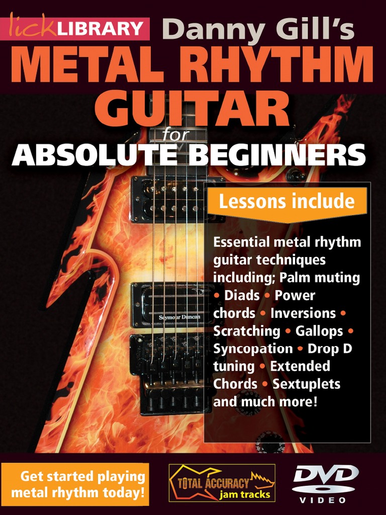 Metal Rhythm Guitar For Absoilute Beginners Tab Book | PDF | Computers