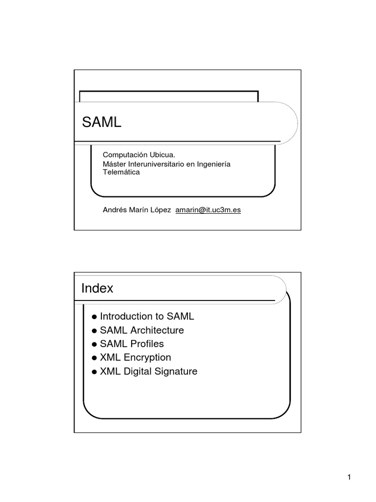 Saml Download Free Pdf Computer Standards Access Control