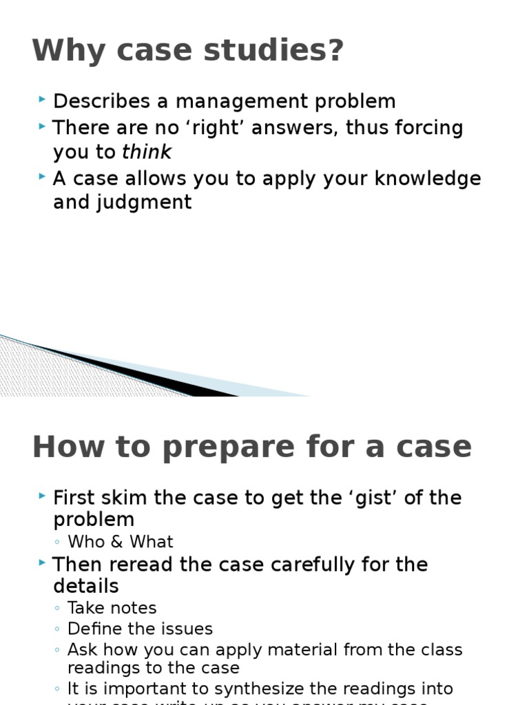 Why Case Studies? | PDF | Argument | Psychological Concepts