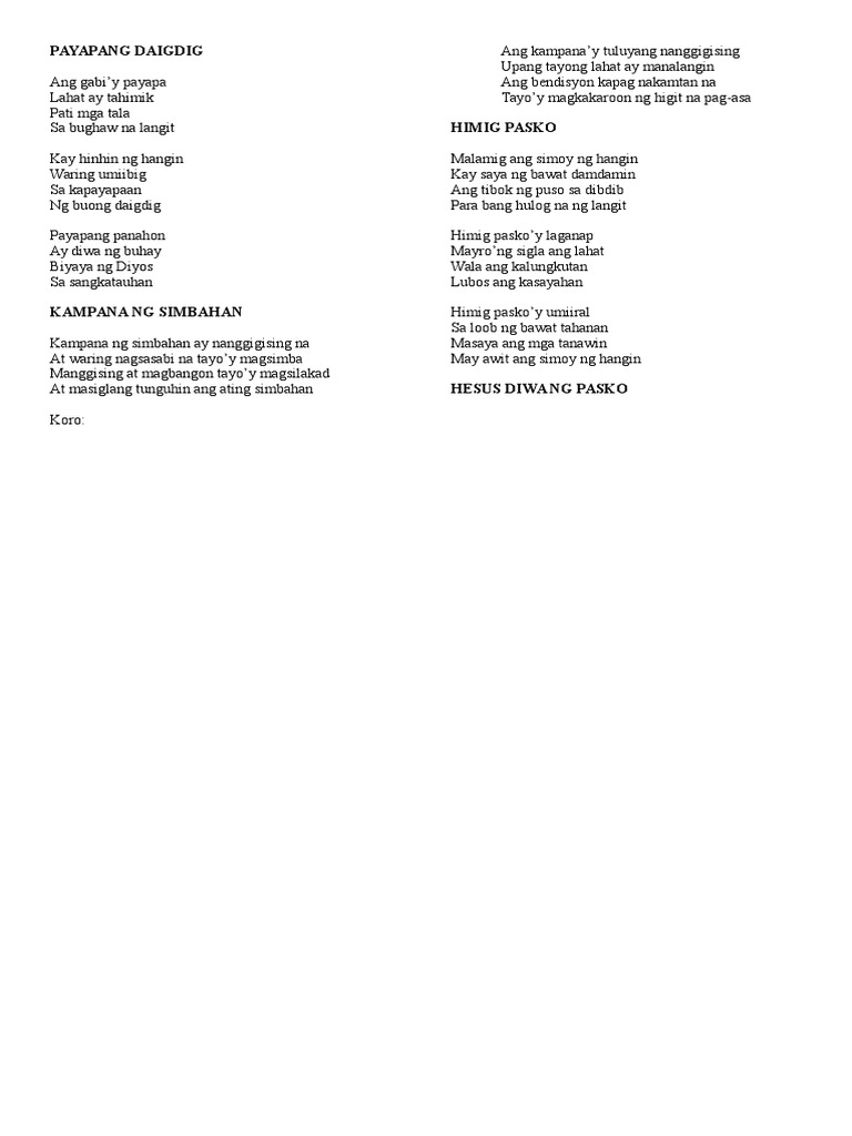 Payapang Daigdig | PDF