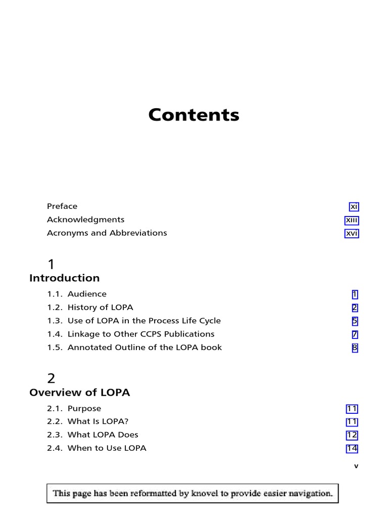 LOPA | Risk | Evaluation