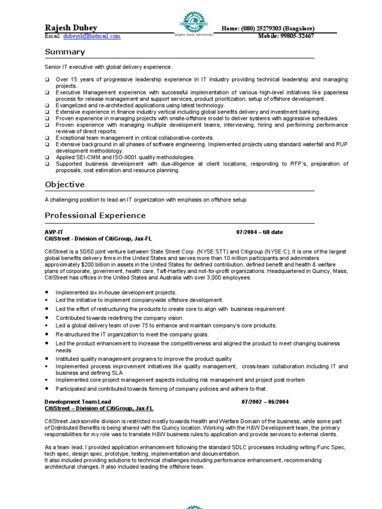 Rajesh Dubey Email Mobile 99805 32467 Pdf Microsoft Sql Server