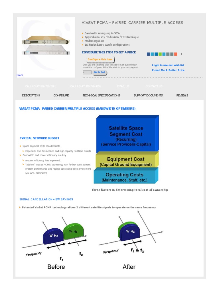 ViaSat PCMA - Paired Carrier Multiple Access (Bandwidth Optimizers ...
