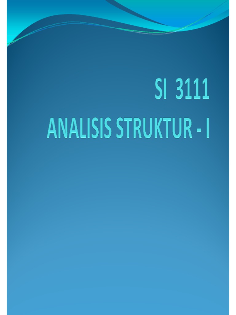 Lecture 1 - Beam Deflection Differential Equation | PDF | Bending ...