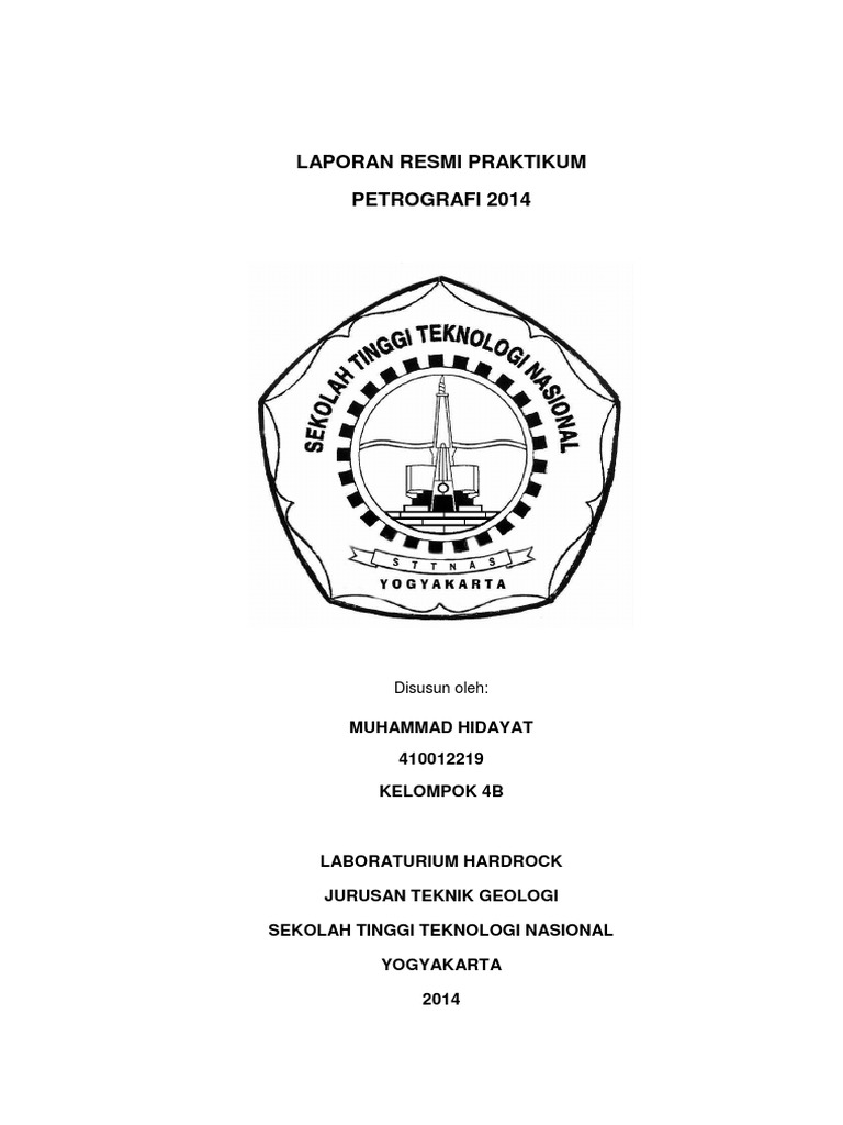 Laporan Praktikum Petrografi | PDF | Griya & Taman | Sains & Matematika