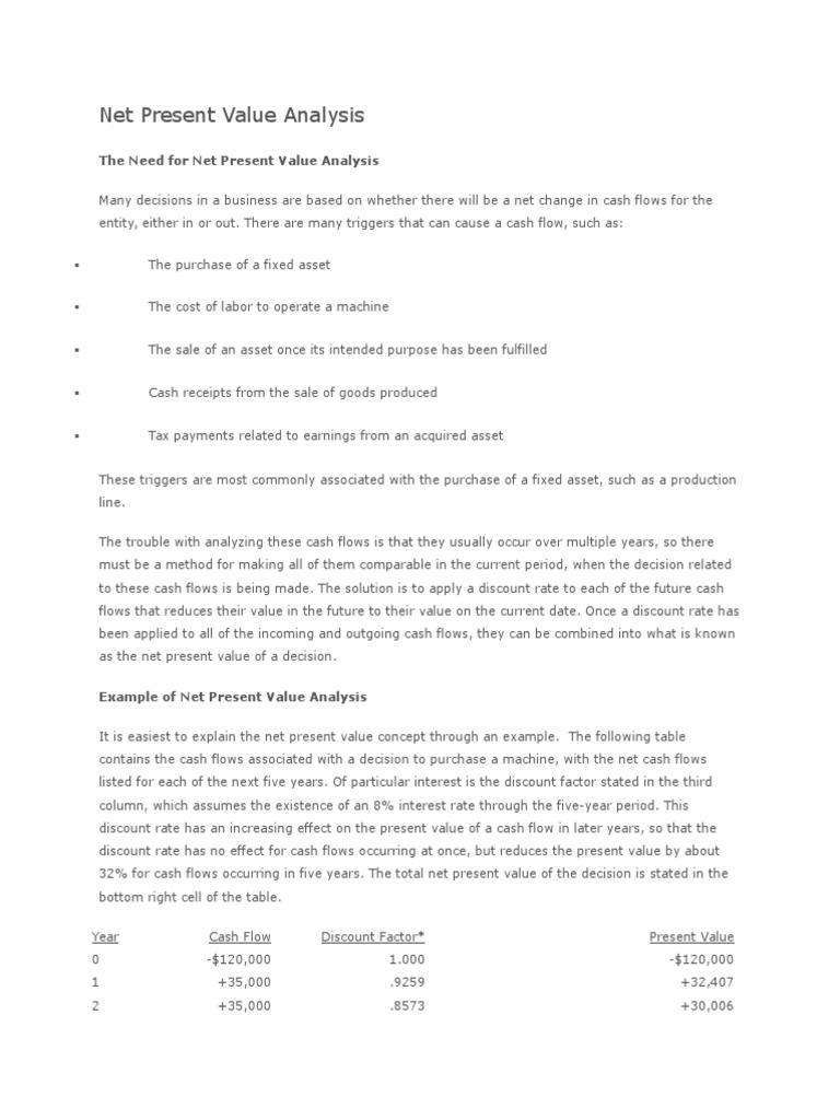 Present Value Concept Explained | PDF | Present Value | Net Present Value