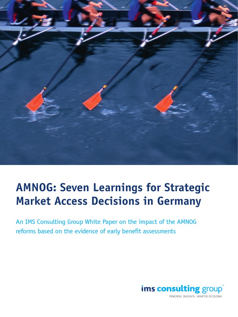 AMNOG Seven Learnings Strategic Access Germany | Myocardial Infarction ...