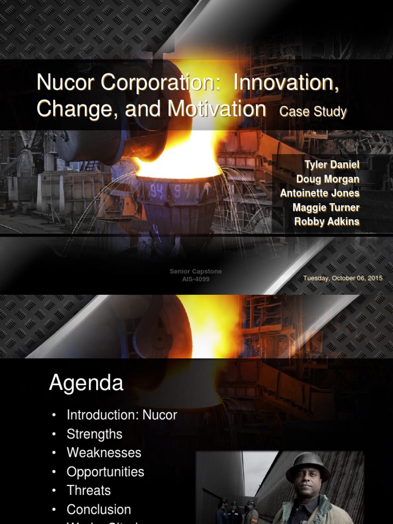 Nucor Case Presentation | PDF | Economics | Business