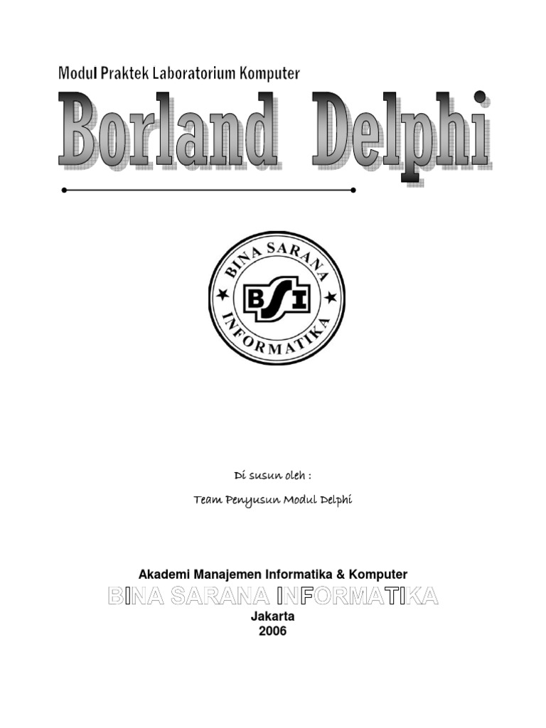 Modul Delphi | PDF | Business