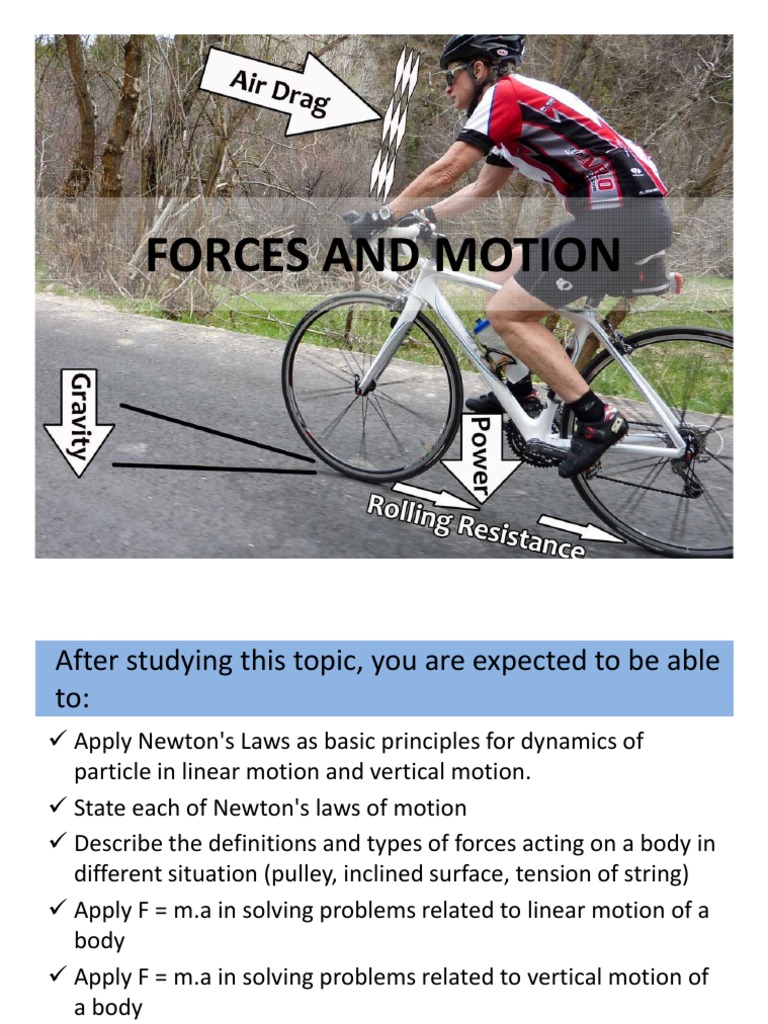 Forces and Motion | PDF | Tension (Physics) | Friction