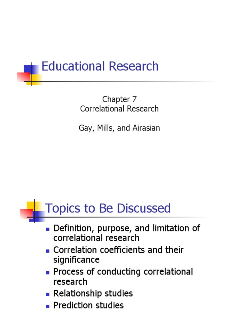 Correlational Study | PDF | Correlation And Dependence | Coefficient Of ...