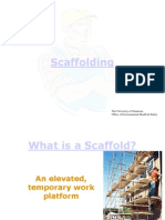 Scaffolding Safety Checklist | PDF | Scaffolding | Nature