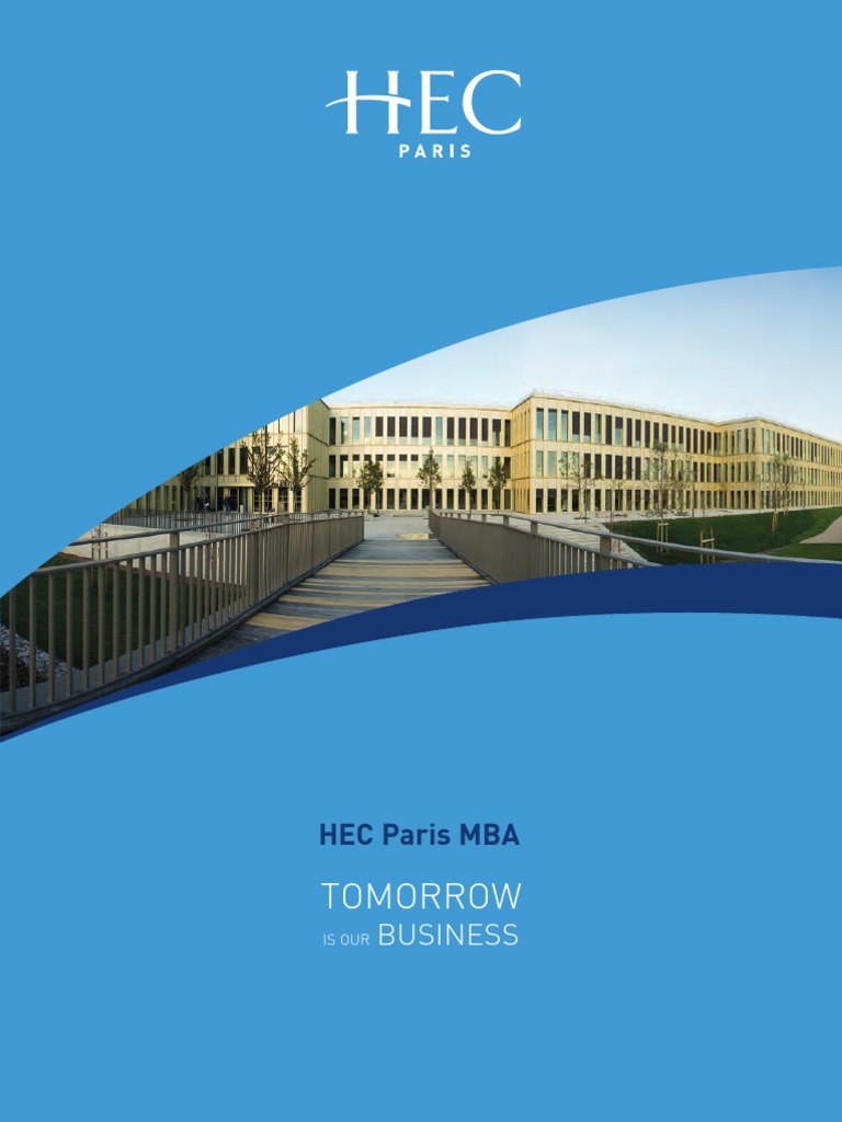 HEC Paris MBA 2015 Brochure | Master Of Business Administration ...