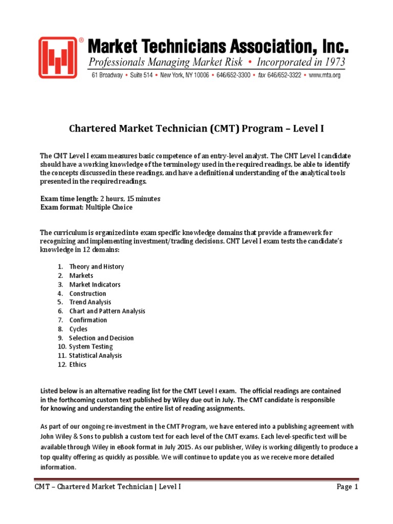 CMT Level1 Reading | PDF