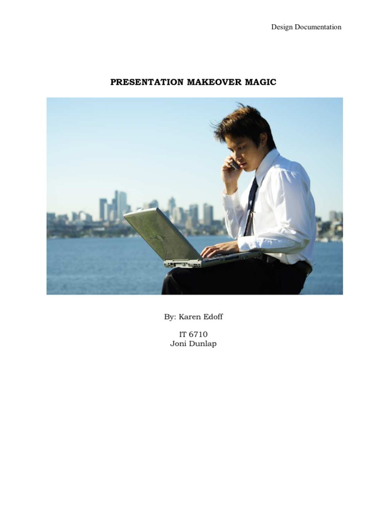 Karen Edoff's Presentation Makeover Magic Over View - Redo | PDF | Microsoft Power Point | Machines