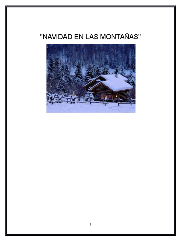 Reseña de Navidad en Las Montañas