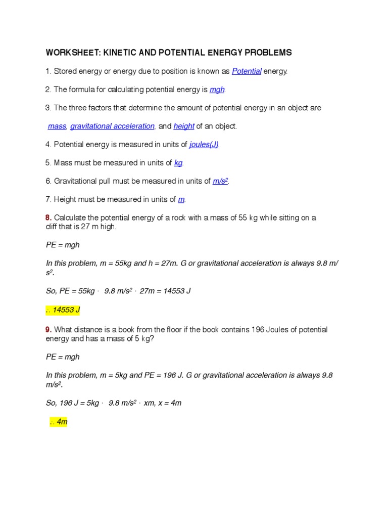 c083c282a43655ec69532f2704c3993a | PDF | Potential Energy | Mass