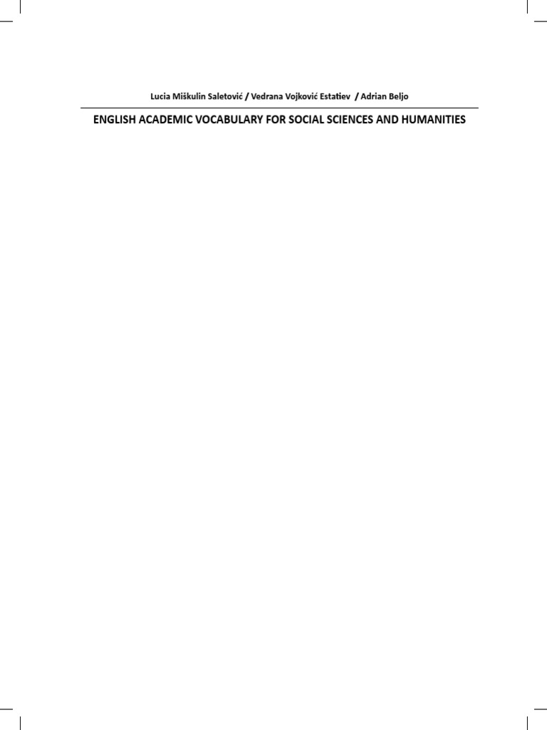 English Academic Vocabulary PDF-1 | PDF | Dictionary | English Language