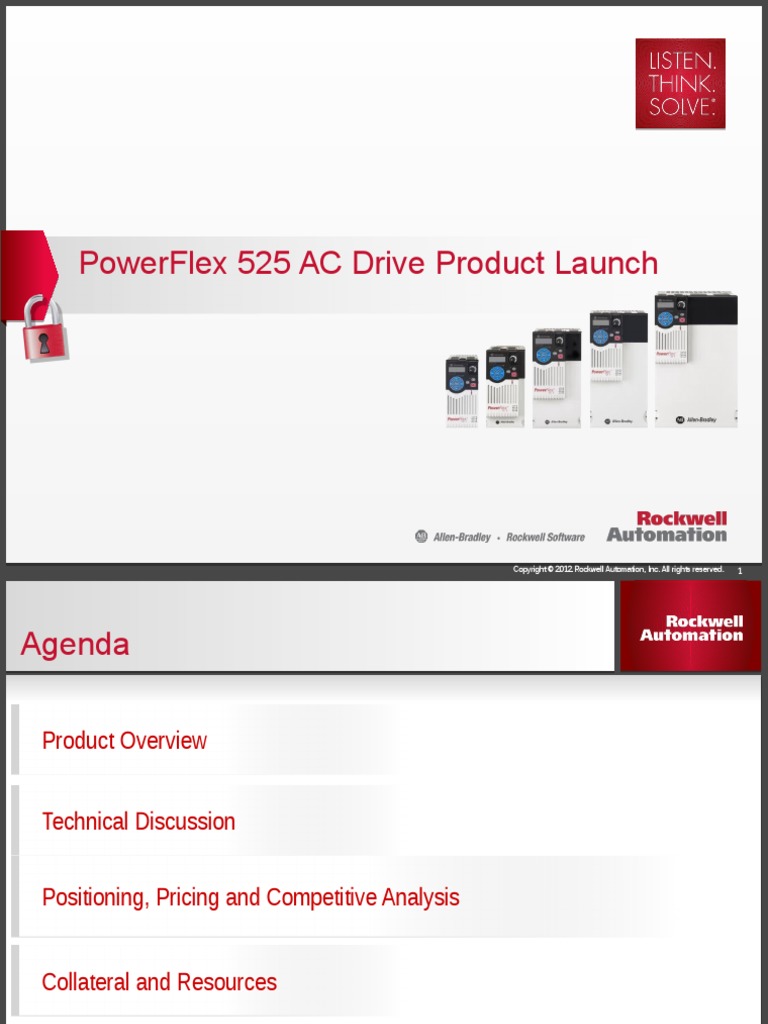 PowerFlex 525 AC Drive Internal Presentation | Automation | Embedded System