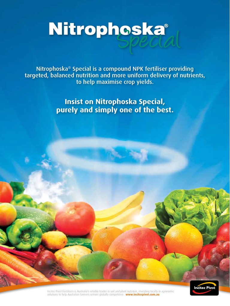 Nitrophoska Special Brochure | PDF | Plant Nutrition | Fertilizer